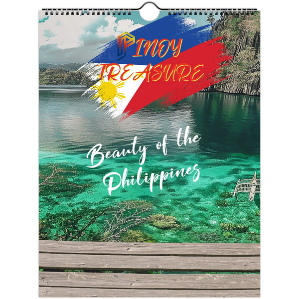 Beauty of the Philippines Wall Calendar 2025 – Pinoy Treasure